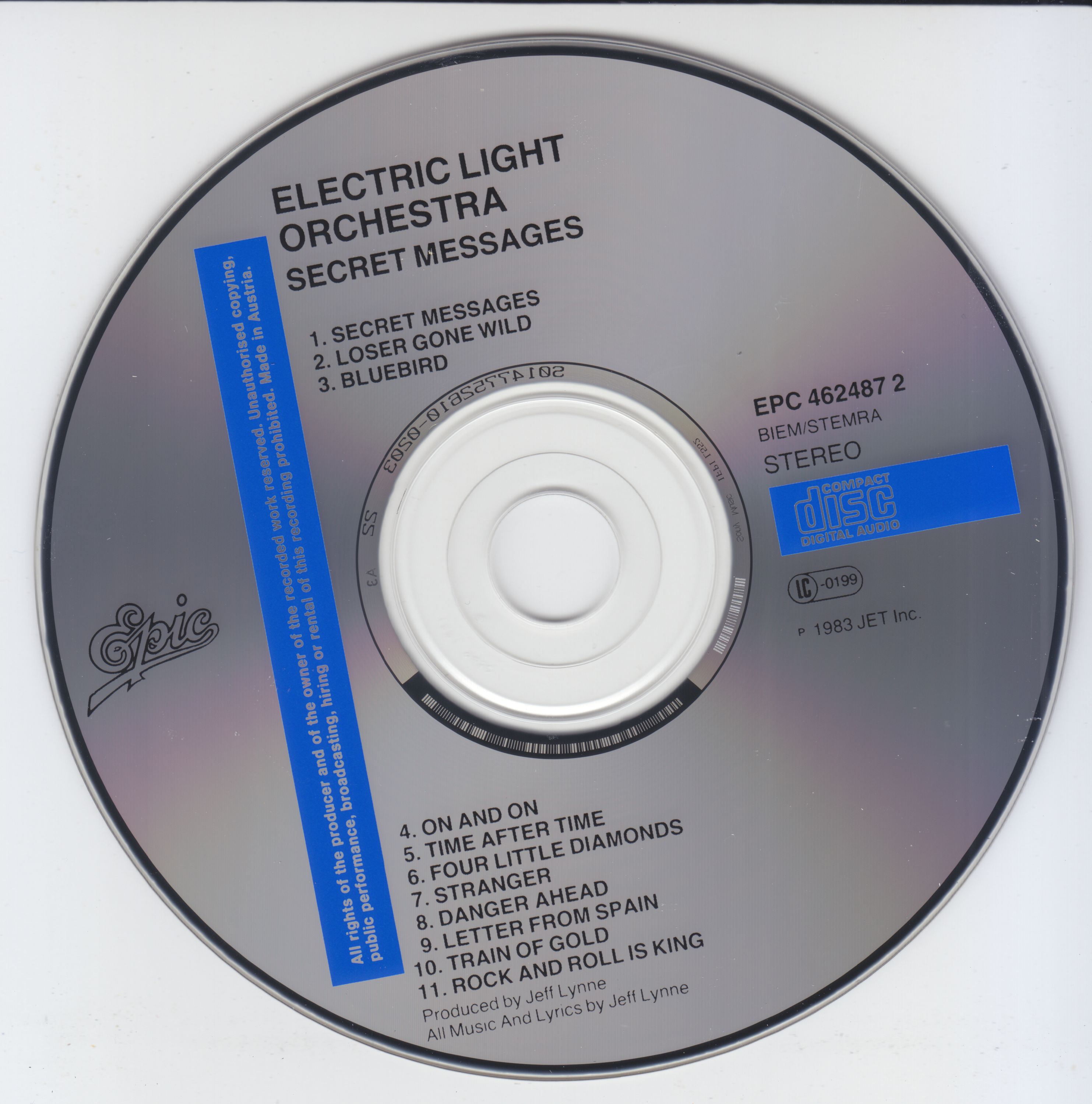 Electric Light Orchestra Secret Messages : CD aus | CD Covers | Cover ...